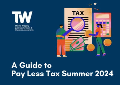 Paying Less Tax guide - Thorne Widgery